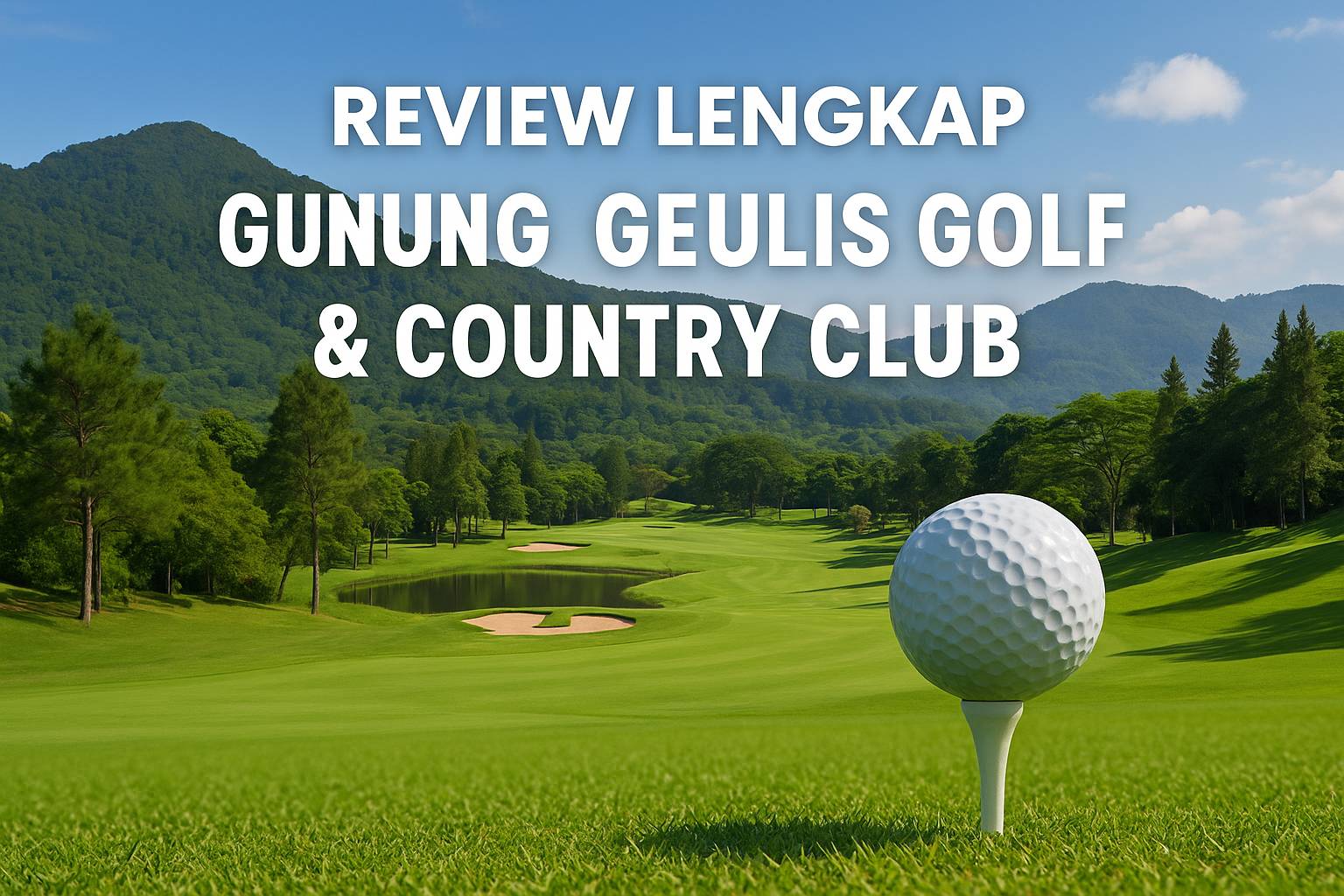 Review Lengkap Gunung Geulis Golf & Country Club: Lapangan Golf ...