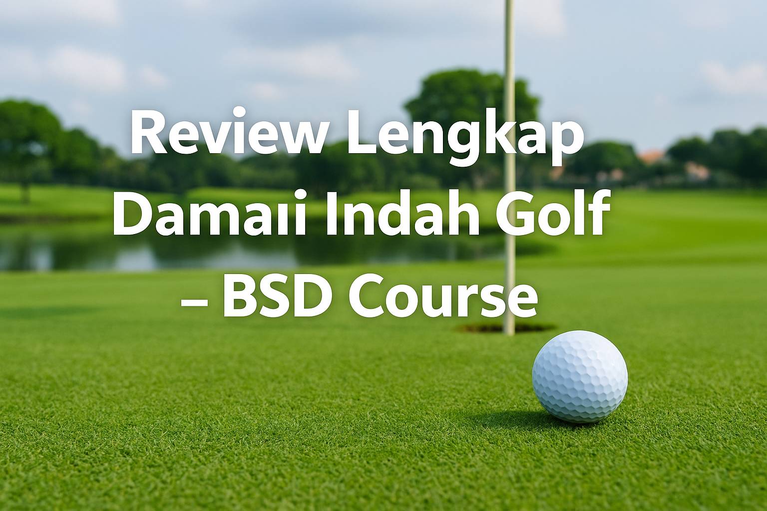 Review Lengkap Damai Indah Golf – BSD Course: Kombinasi Desain Kelas ...