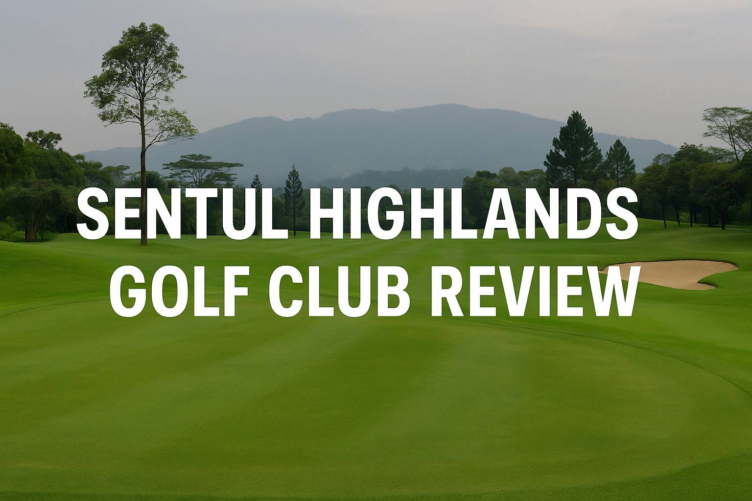 Sentul Highlands Golf Club完全レビュー：ボゴール山岳地帯のゴルフ天国